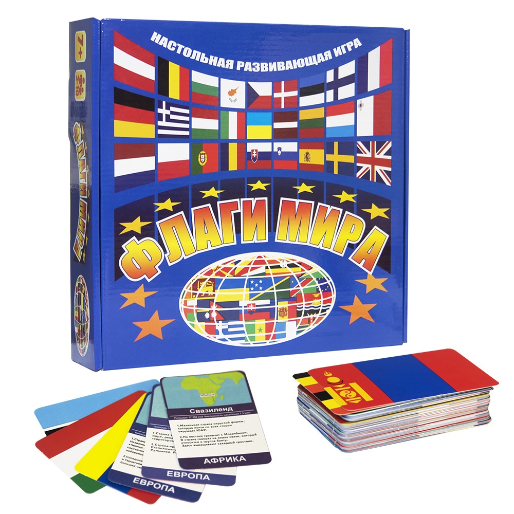 Настольная игра Strateg Флаги Мира (709) - купить по выгодной цене с ...
