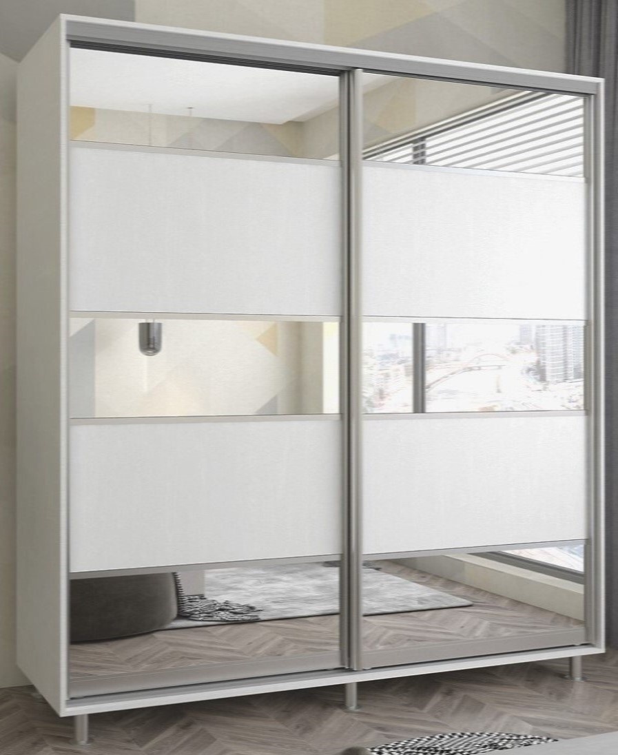 Шкаф-купе Mobildor-Lux Aron S 1700 (8681 Alb Briliant) K4, купить по ...