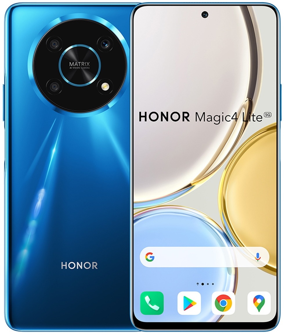Мобильный телефон Honor Magic4 Lite 6Gb/128Gb Blue, купить по выгодной ...