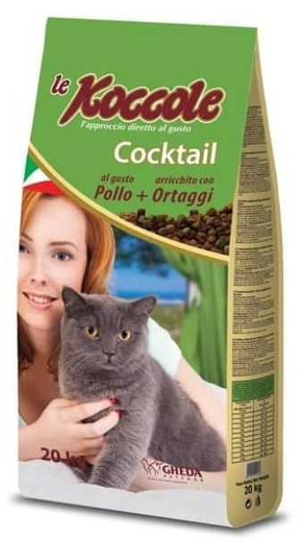 Сухой корм для кошек Gheda Koccole Cocktail Chicken 2kg, купить по ...