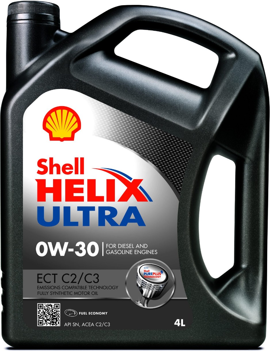 Моторное масло Shell Helix Ultra ECT C2/C3 0W-30 4L, купить по выгодной ...
