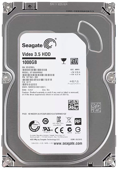 Жесткий диск Seagate 1Tb (ST1000VM002), купить по выгодной цене с ...