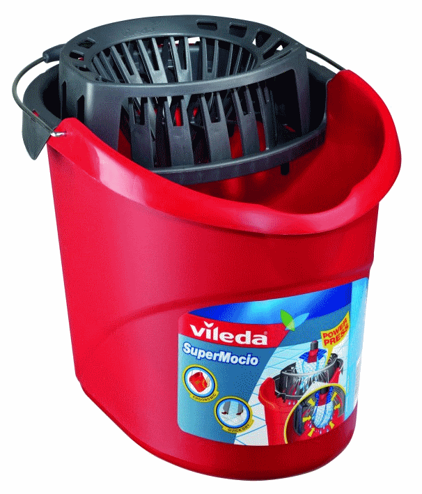 Ведро для мытья пола Vileda Supermocio Bucket&Wringer, купить по ...