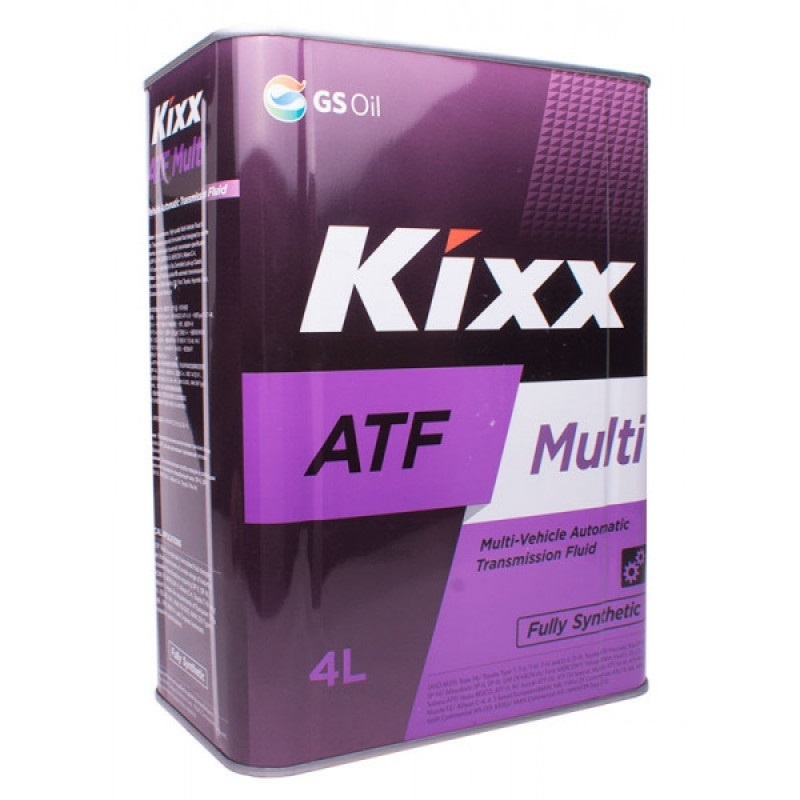 Трансмиссионное масло Kixx ATF Multi 4L, купить по выгодной цене с ...