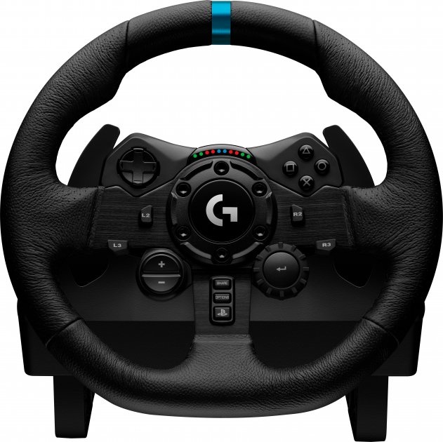 Игровой руль Logitech Driving Force Racing G923 - купить по цене 8 249 ...