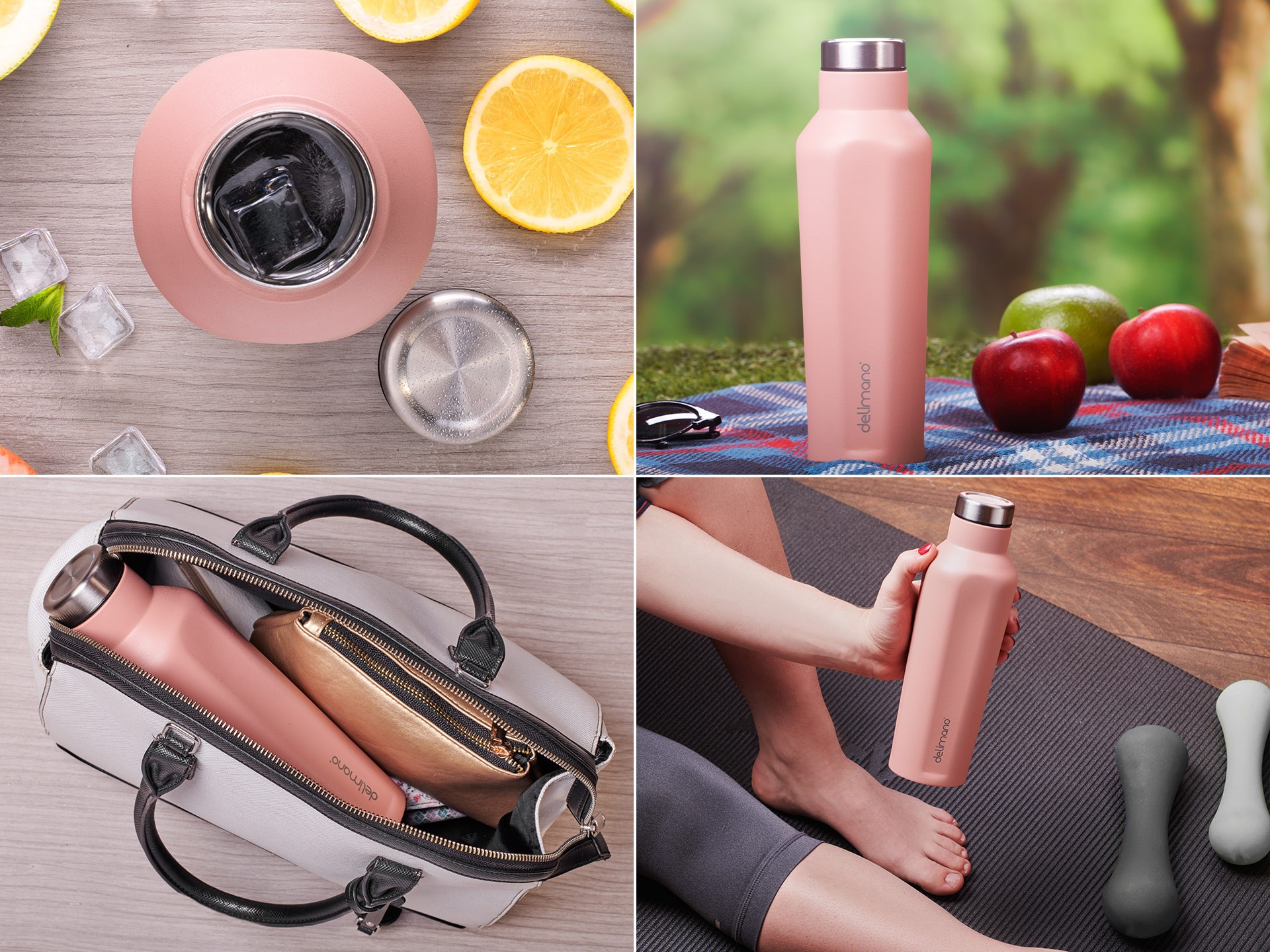 Termos Delimano Brava Pink 500ml – PandaShop.md. Cumpără termos ...