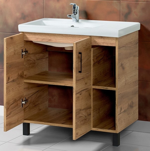 Dulap cu lavoar Акваль Лофт В2.2.01.8.0.1 + Миранда 80 – PandaShop.md ...