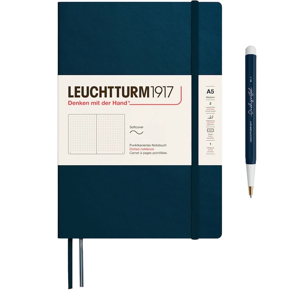Блокнот Leuchtturm1917 A5 Deep Sea 372205 — купить в Молдове | Pandashop.md