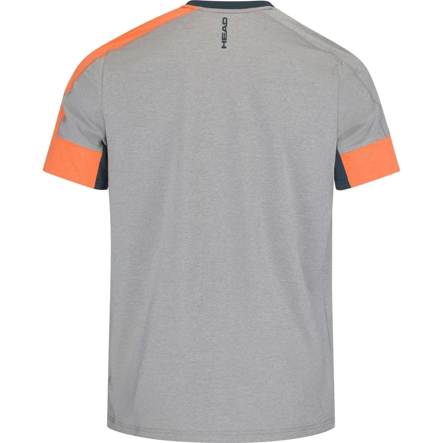 Мужская футболка Head Padel Tech T-Shirt L Grey/Orange — купить в ...