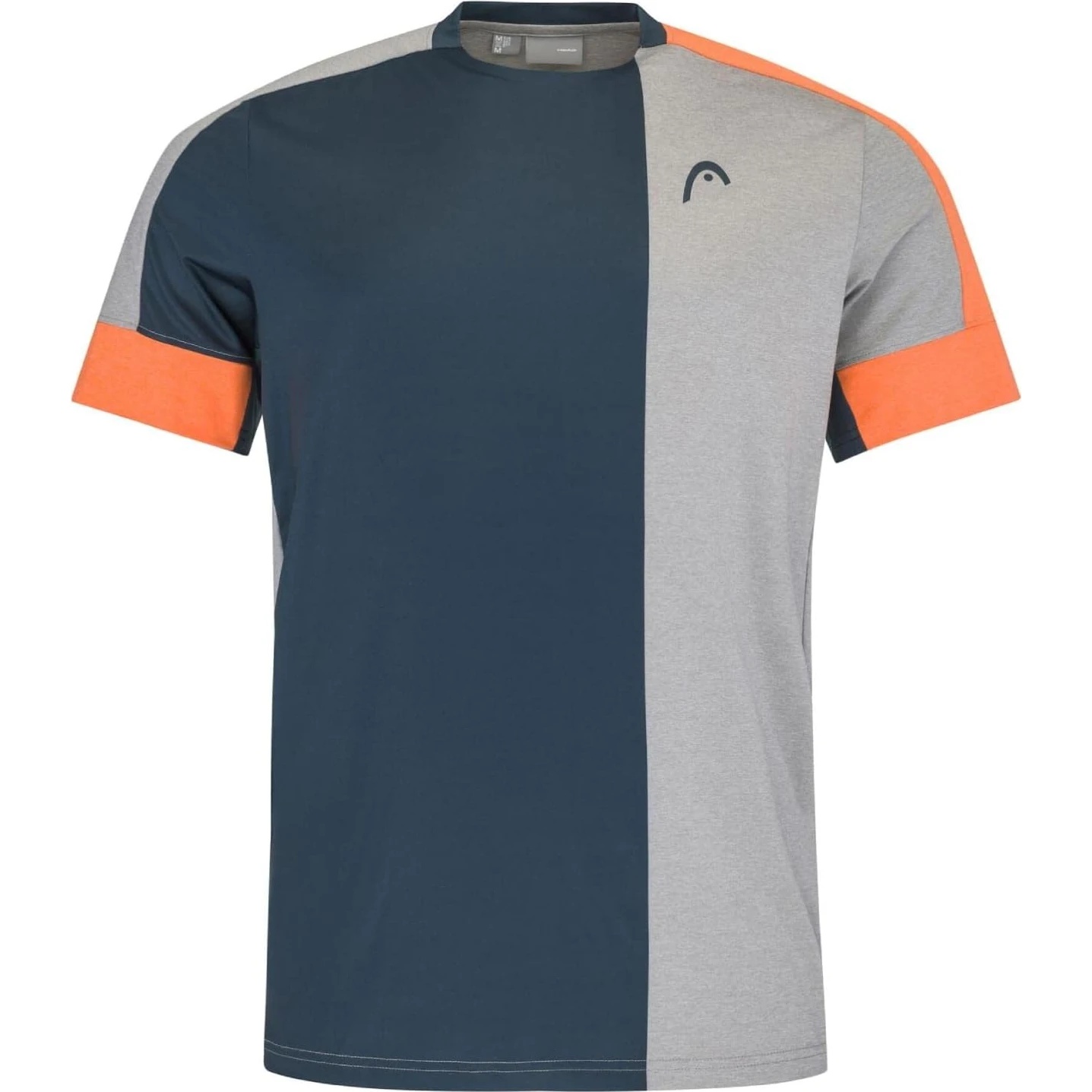 Мужская футболка Head Padel Tech T-Shirt M Grey/Orange — купить в ...