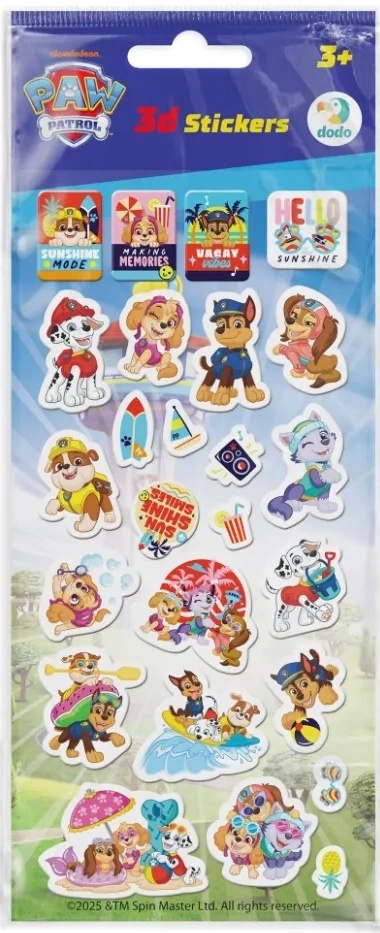 Наклейки Dodo Paw Patrol (200672) — купить в Молдове | Pandashop.md
