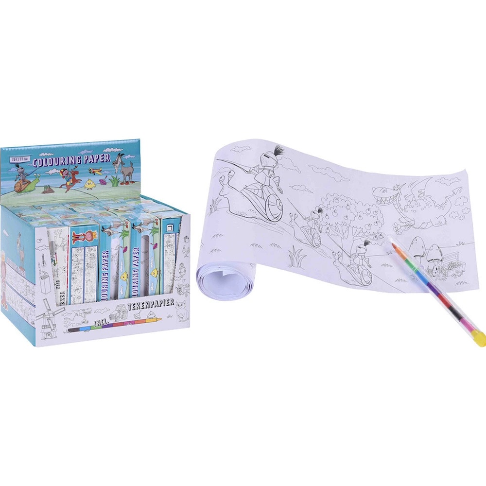 Carte de colorat pentru copii Free & Easy Colouring Paper (48016 ...