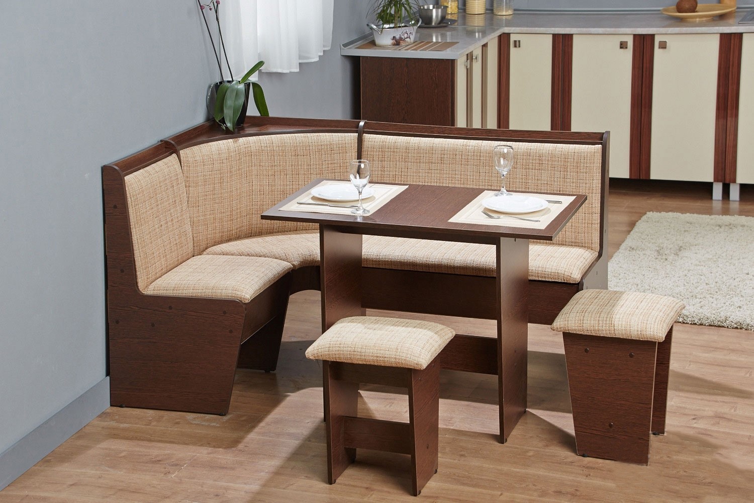 Кухонный уголок Ambianta Alfa Sonoma, купить по выгодной цене с ...